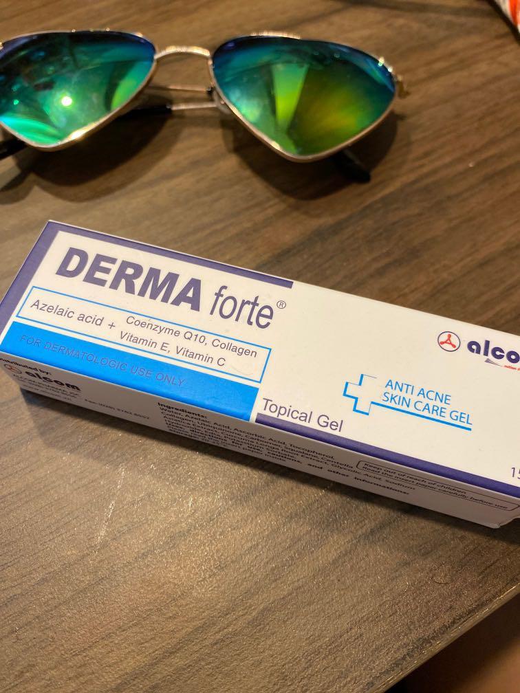 DERMA FORTE AZELAIC ACID GEL 20% by alcom, Beauty & Personal Care, Face ...
