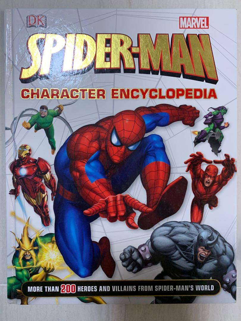 DK Marvel Spider-man character encyclopaedia book, Hobbies & Toys ...