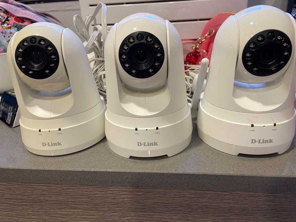 D-LINK CCTV. BUNDLE OF 3. Can negotiate if want individually ...