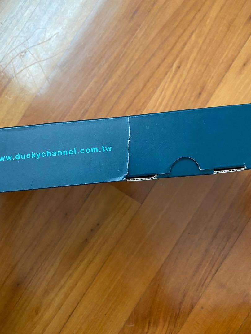 Ducky one sided print TKL mechanical keyboard (brown), Computers & Tech ...