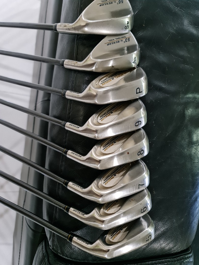 Dunlop Full Set with stand bag, Sports Equipment, Sports & Games, Golf ...