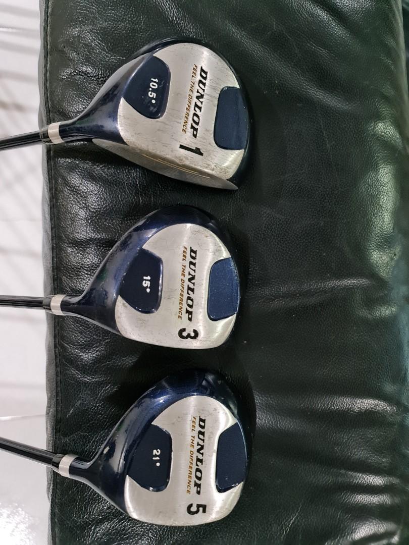 Dunlop Full Set with stand bag, Sports Equipment, Sports & Games, Golf ...