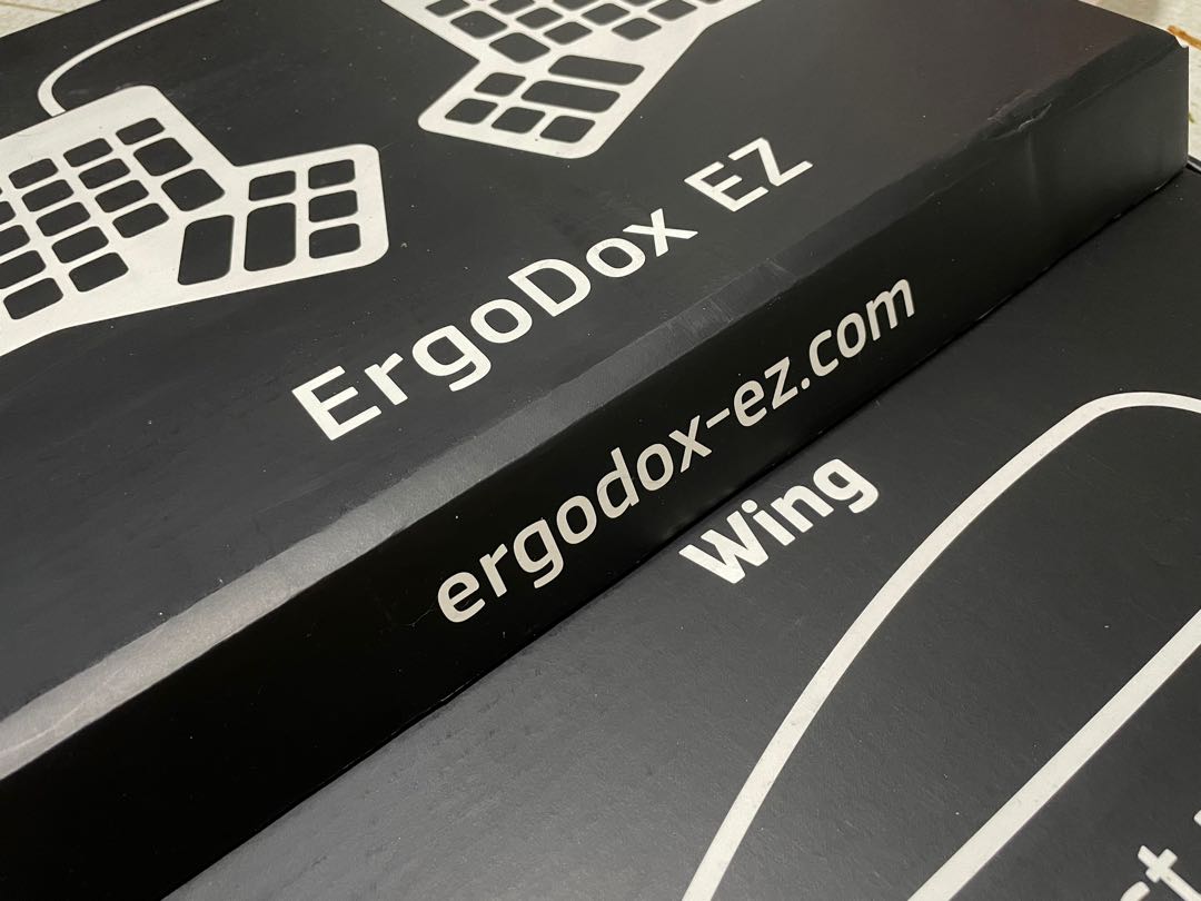 Ergodox EZ Brown switches with tilt/tent kit & wrist rest, Computers ...