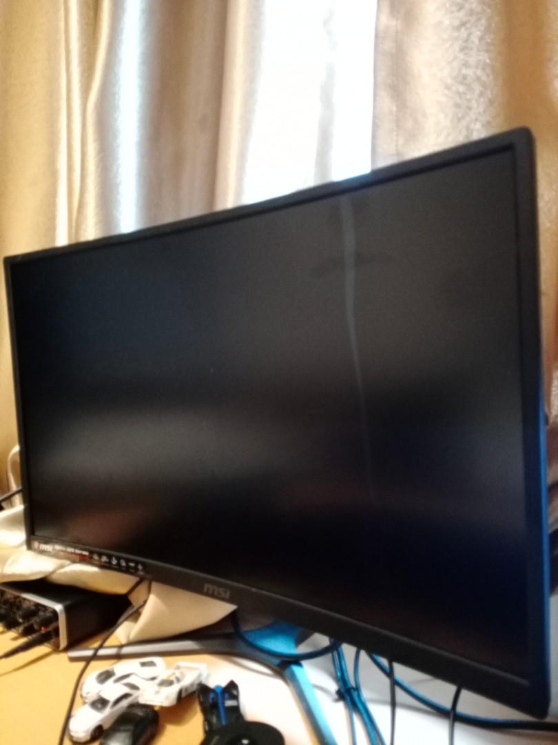 Faulty MSI Curved Gaming monitor, Computers & Tech, Parts & Accessories ...