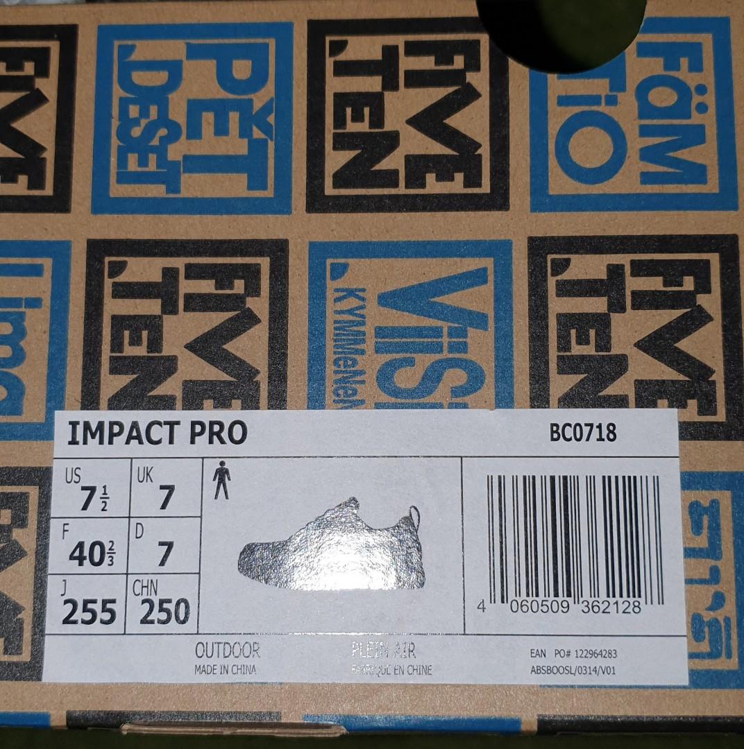 Five Ten Adidas Impact Pro Cycling Shoes US 7.5, Men's Fashion ...