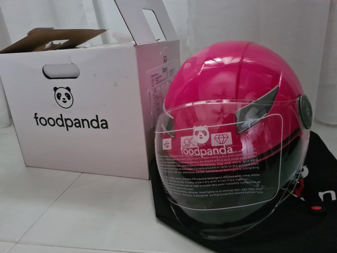 Foodpanda Helmet, Motorcycles, Motorcycle Accessories on Carousell