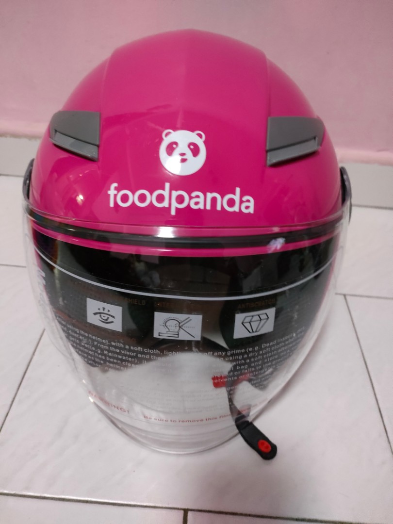 Foodpanda Helmet, Motorcycles, Motorcycle Accessories on Carousell