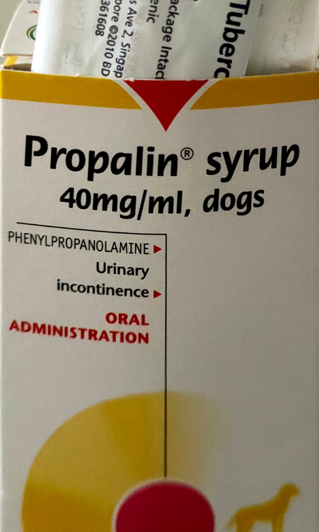 Free medication - Propalin (incontinence), Pet Supplies, Health ...