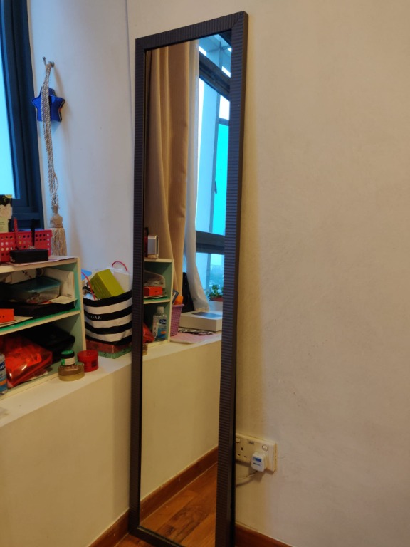 Full Length Mirror (almost brand new), Furniture & Home Living, Home ...