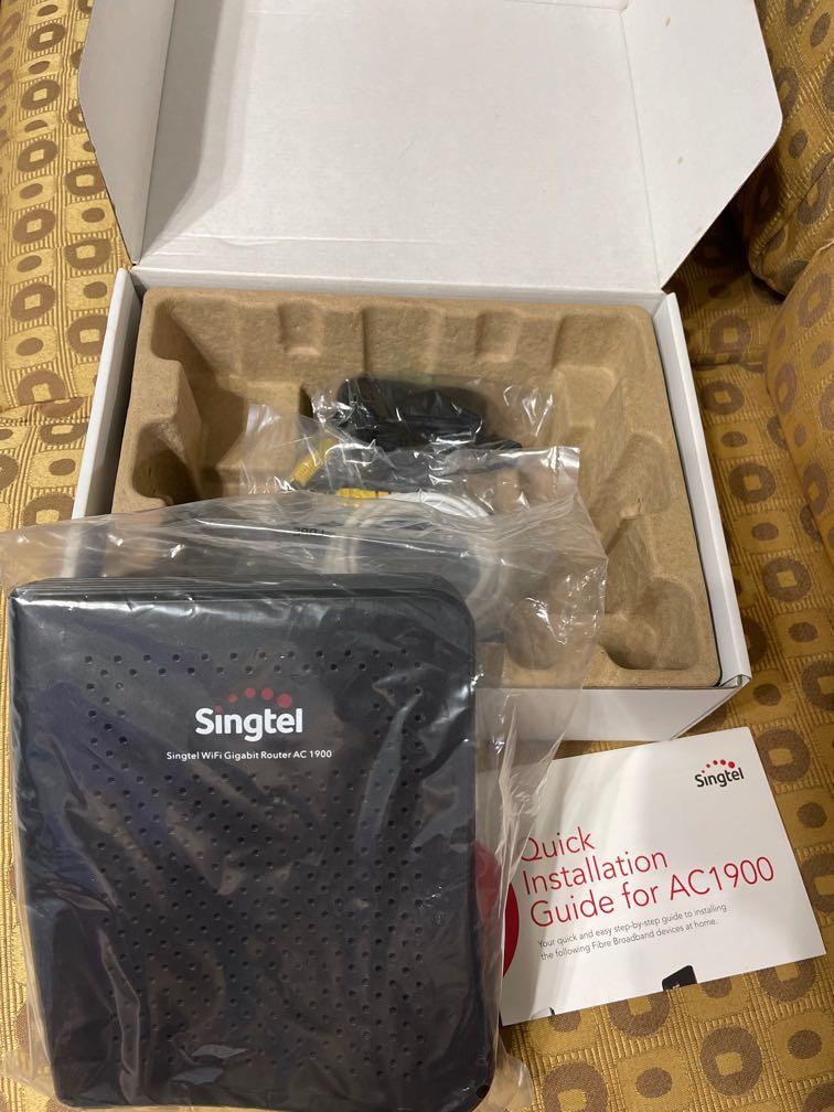 Gigabit Router AC1900 - Power by SingTel, Computers & Tech, Parts ...