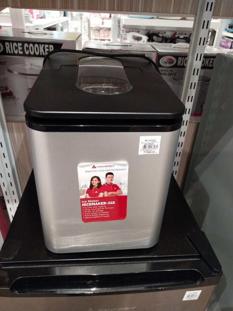 Hanabishi Ice Maker, TV & Home Appliances, Kitchen Appliances, Other ...