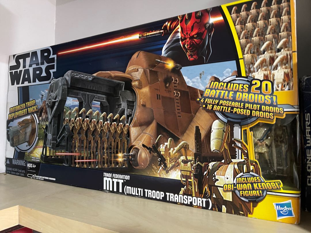 hasbro trade federation Multi troop transport (MTT), Hobbies & Toys ...