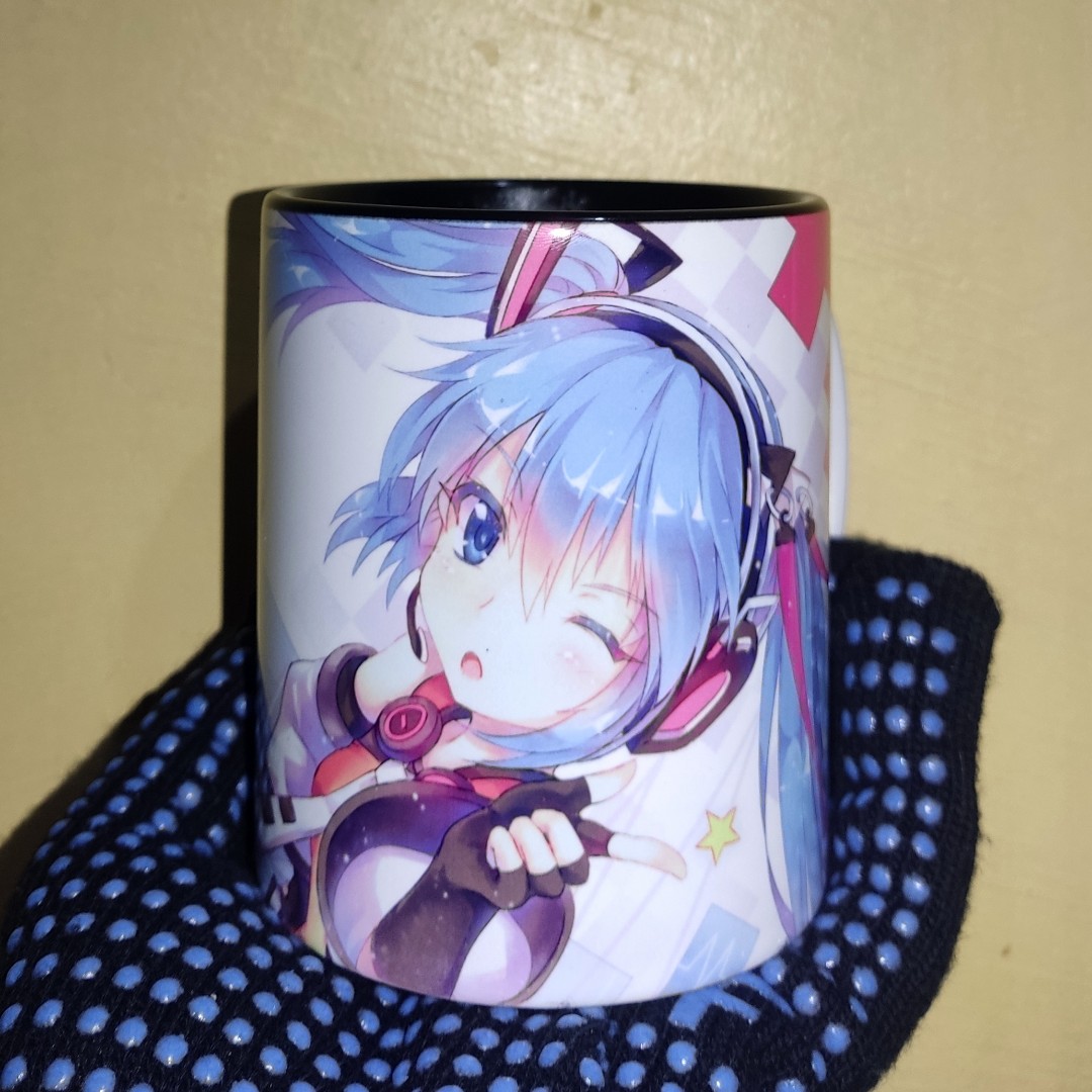 Hatsune Miku Vocaloid mug, Hobbies & Toys, Memorabilia & Collectibles ...