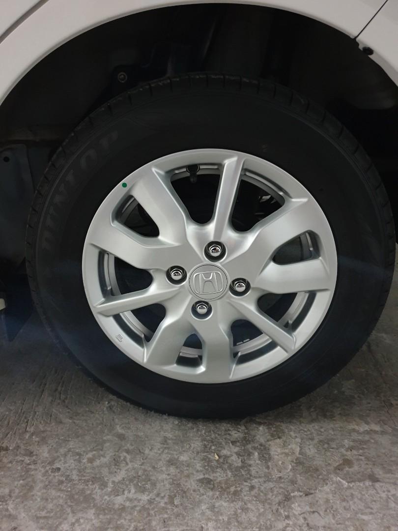 Honda Brio Mag Wheels R14 175/65, Car Parts & Accessories, Mags and ...