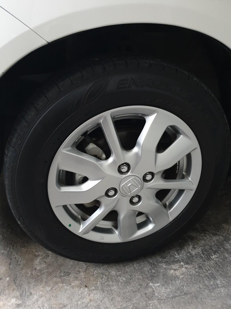 Honda Brio Mag Wheels R14 175/65, Car Parts & Accessories, Mags and ...
