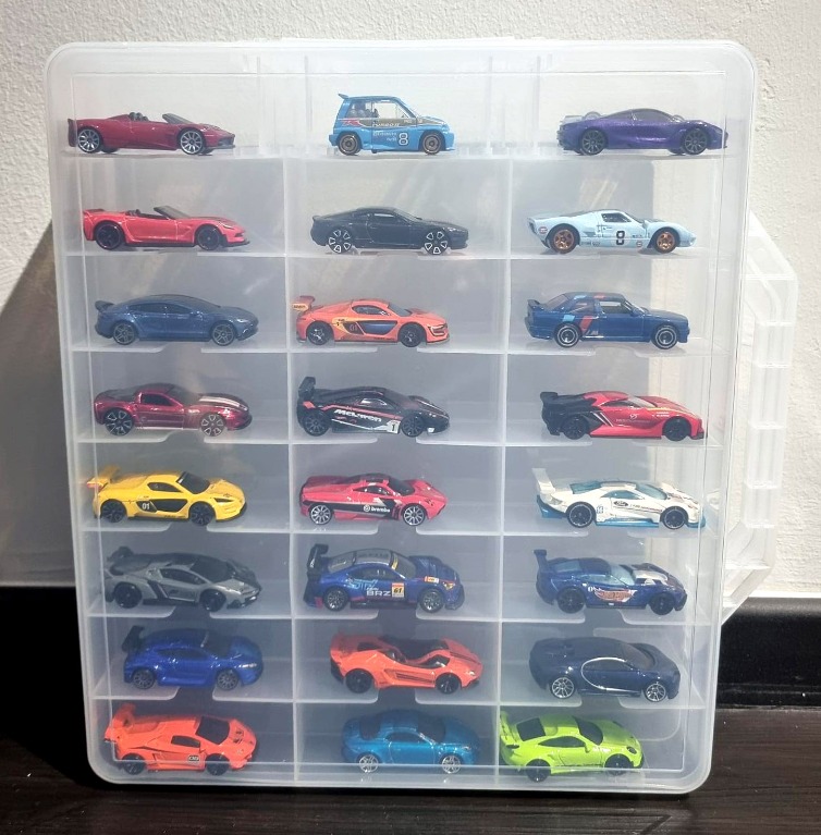 Hot Wheels Double-Sided Storage Organiser / Fits up to 48 Cars - Fits ...
