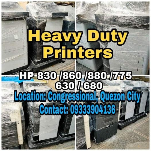 HP Printers Heavy Duty, Computers & Tech, Printers, Scanners & Copiers ...