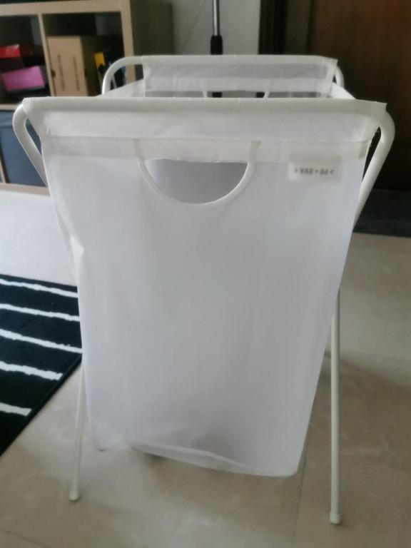 Diaso Hooks IKEA JALL Laundry Bag with Stand Basket Aluminium ...