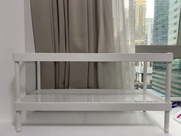 IKEA steel rack / shelves, Furniture & Home Living, Furniture, Shelves ...