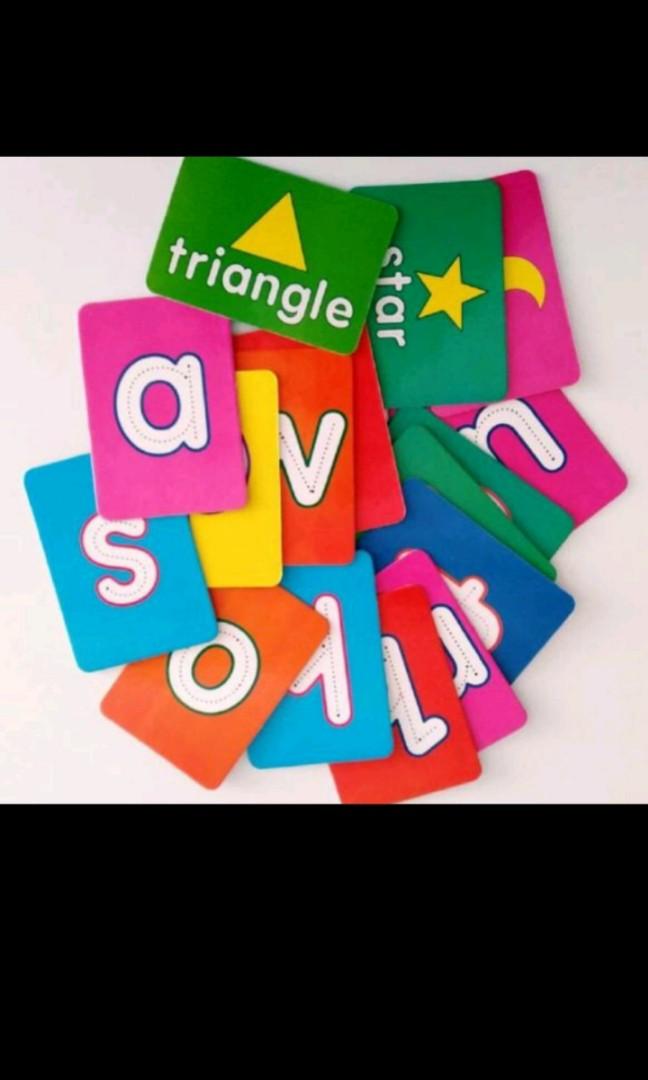 Jawi/abc flash tracing cards, Hobbies & Toys, Toys & Games on Carousell