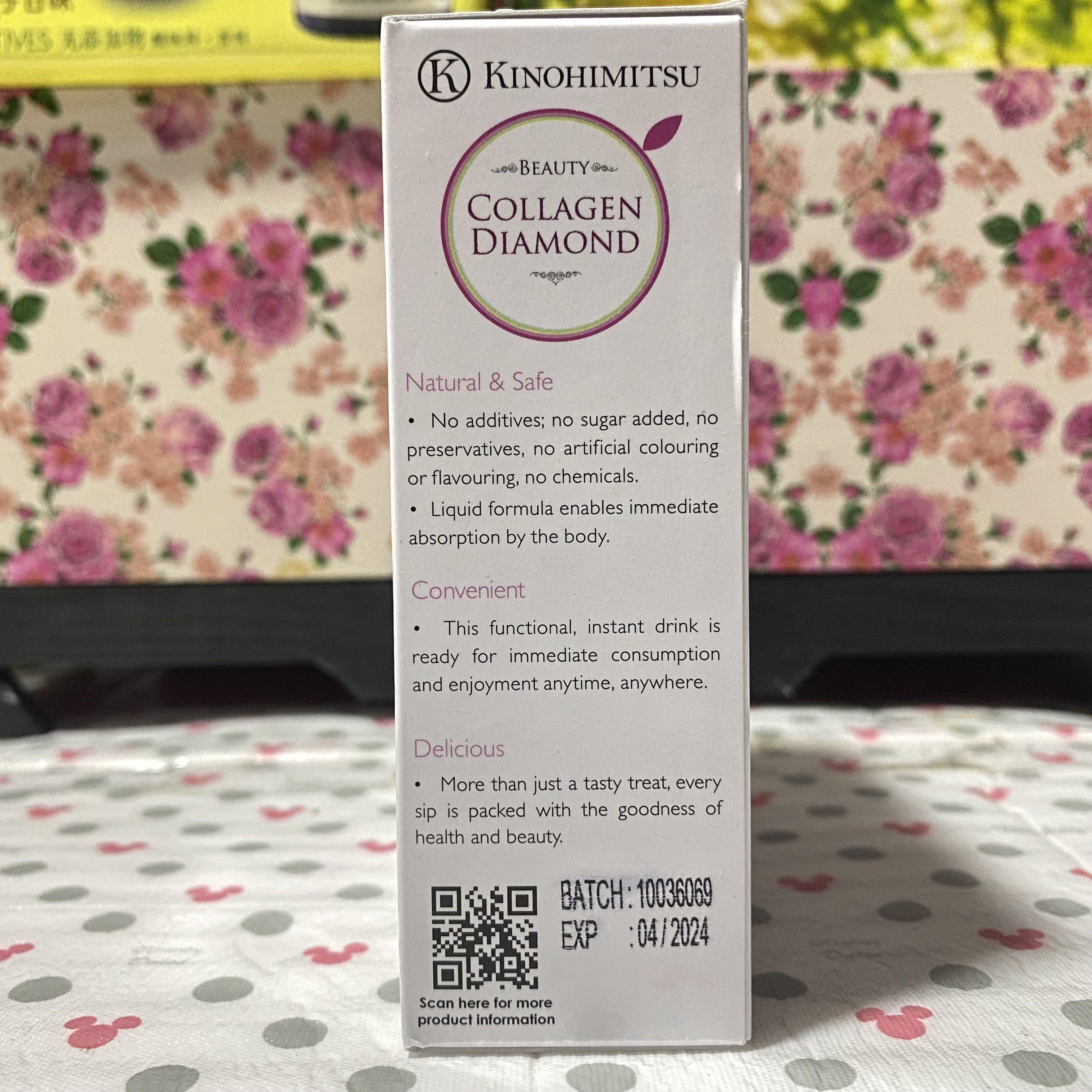 Kinohimitsu Collagen Diamond 5300mg, Health & Nutrition, Health ...