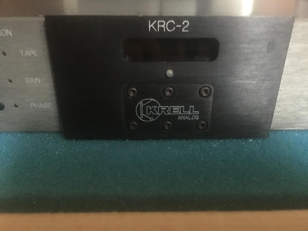 Krell KRC-2 pre-amp, Audio, Soundbars, Speakers & Amplifiers on Carousell