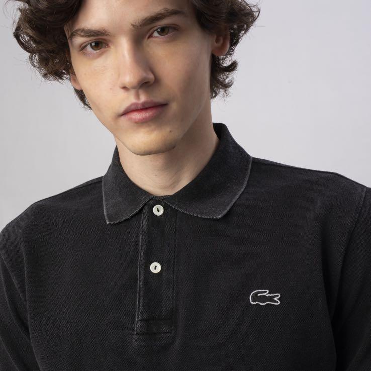Lacoste Japan Indigo Dye Polo Tee (Japan Edition), Men's Fashion, Tops ...