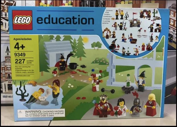 LEGO Education 9349 Fairy Tale and Historic Minifigure Set, Hobbies ...