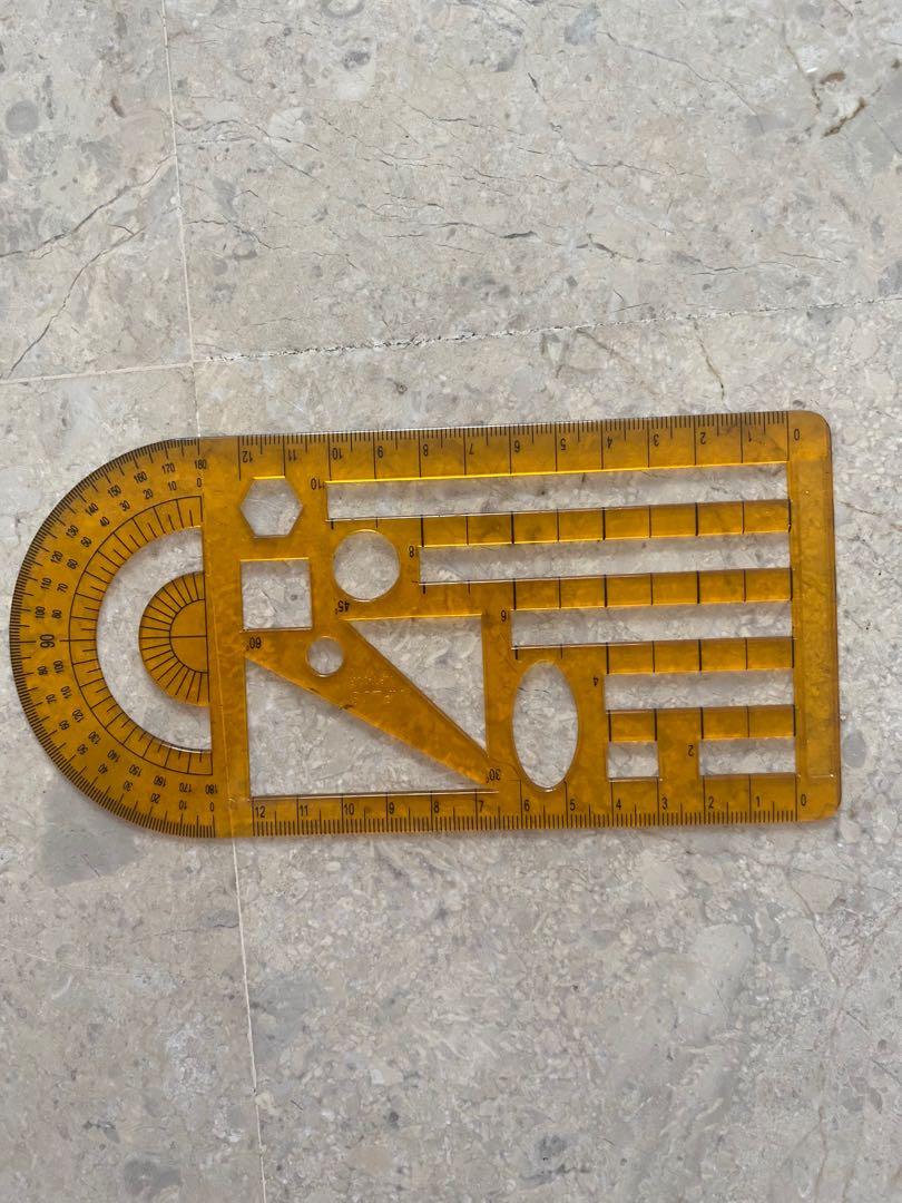 Math model ruler, Hobbies & Toys, Stationery & Craft, Stationery ...