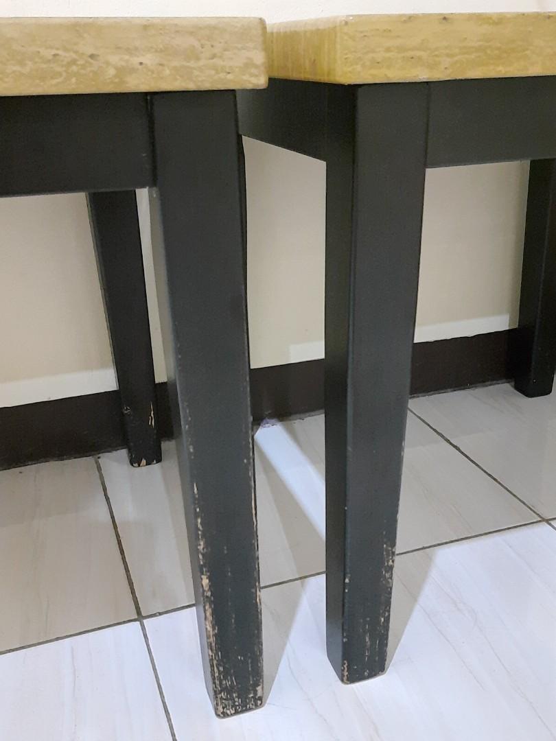 Meja warna Espresso Informa (2 pcs), Perabotan Rumah di Carousell