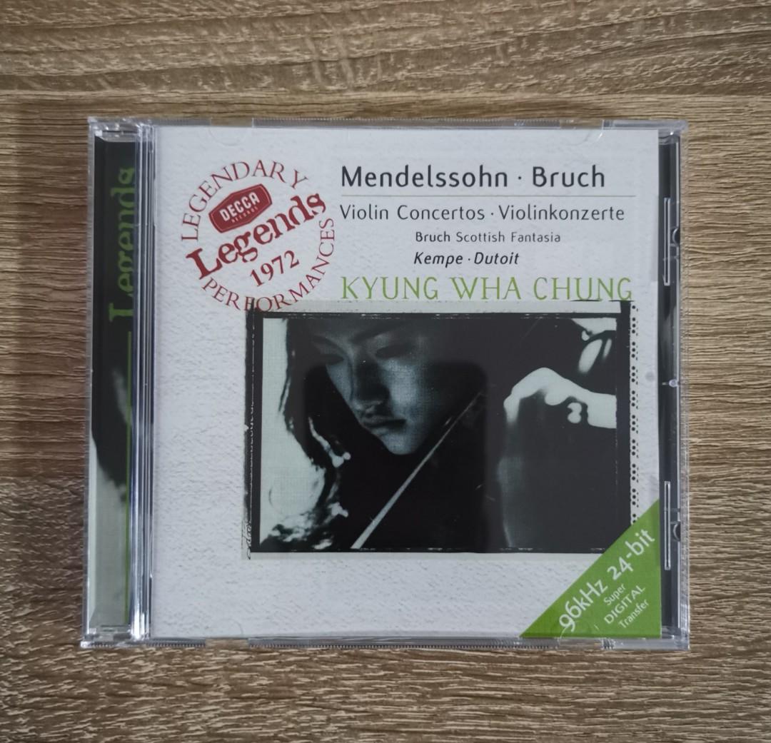 Mendelssohn. Bruch violin concertos Kyung wha chung, Hobbies & Toys, Music & Media, CDs & DVDs ...