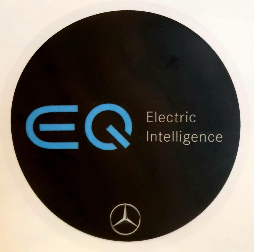 Mercedes EQ Electric Intelligence Car Decal, Hobbies & Toys, Stationery ...