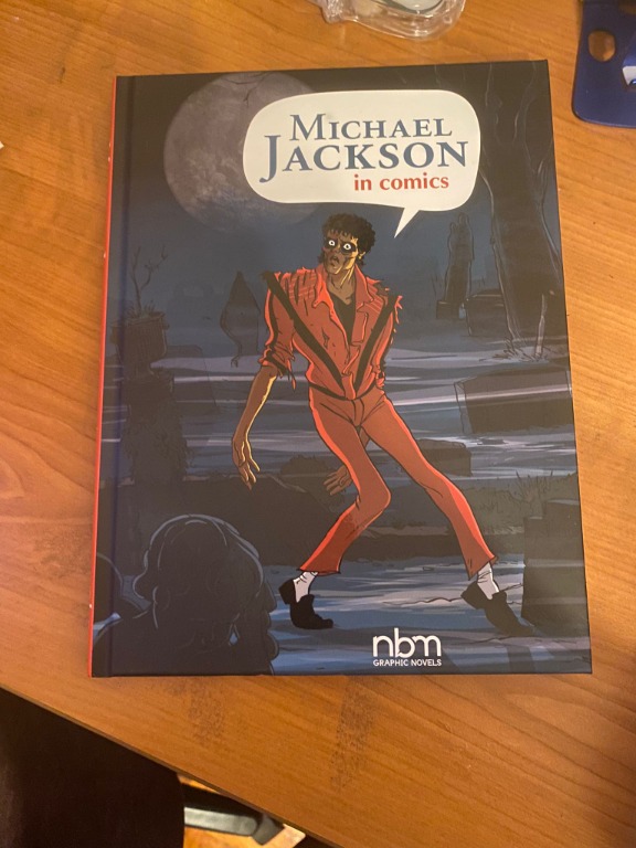 Michael Jackson in Comics! (NBM Comics Biographies) Hardcover, Hobbies ...