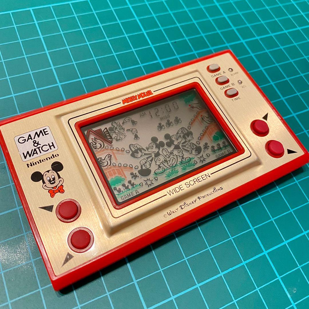 Mickey Mouse - Vintage 1981 Nintendo Game & Watch (wide-screen ...