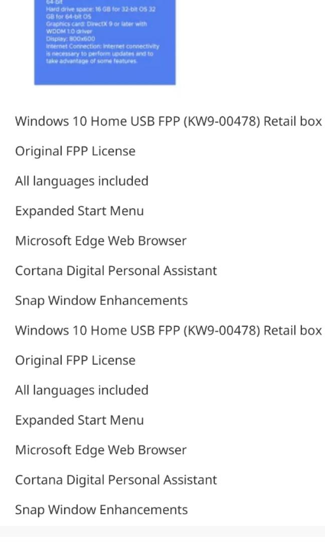 Microsoft window 10 usb flashdrive FPP, Computers & Tech, Desktops on ...