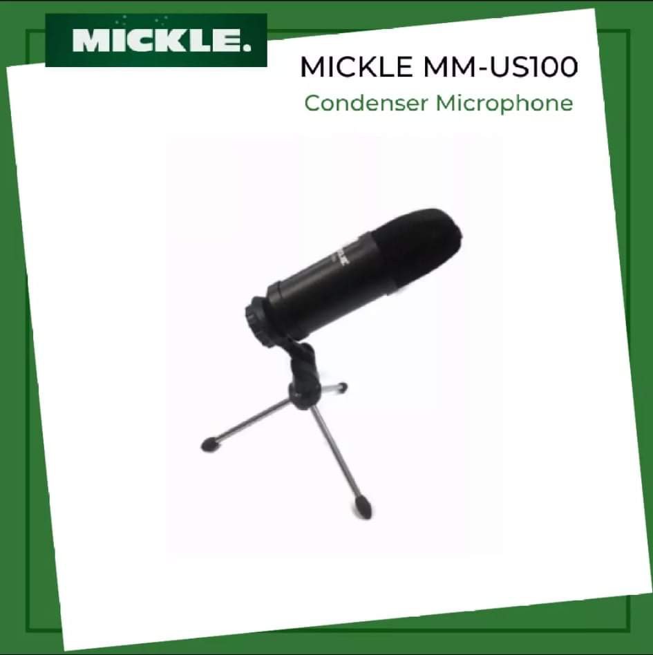 MM-US100 Condenser Microphone, Audio, Microphones on Carousell