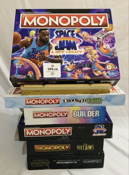 MONOPOLY SPACE JAM BOARDGAME (SEALED), Hobbies & Toys, Toys & Games on ...