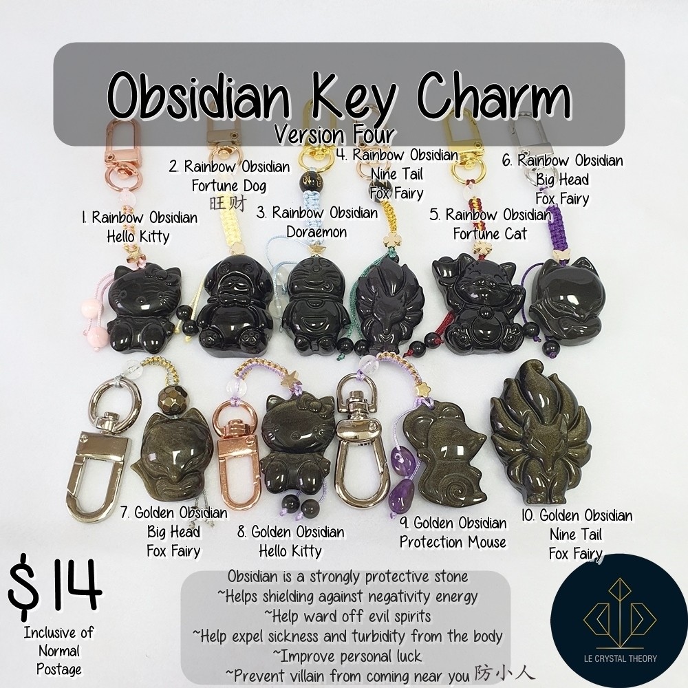 Obsidian Charm Version 4, Everything Else on Carousell