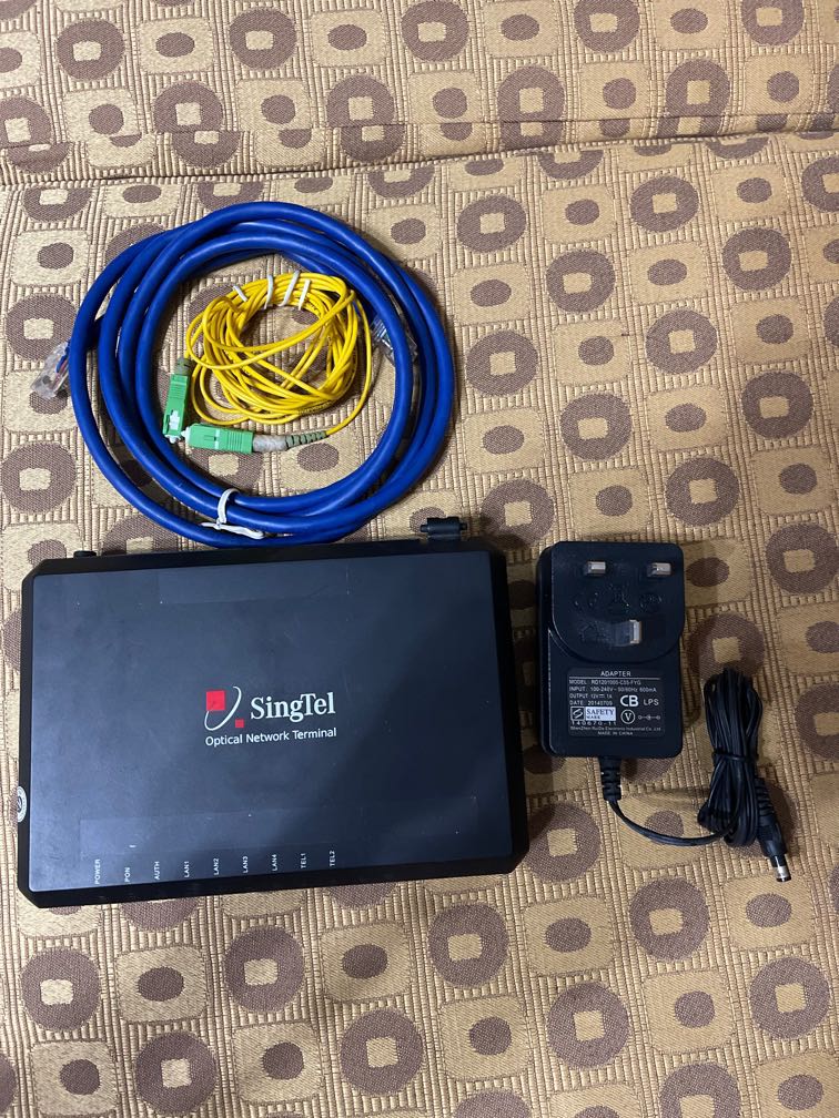 Optical Network Terminal- by Singtel, Computers & Tech, Parts ...