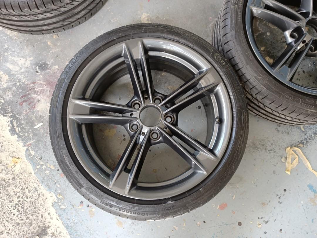 Original BMW 18 inch Rims & Tyres, Car Accessories, Tyres & Rims on ...
