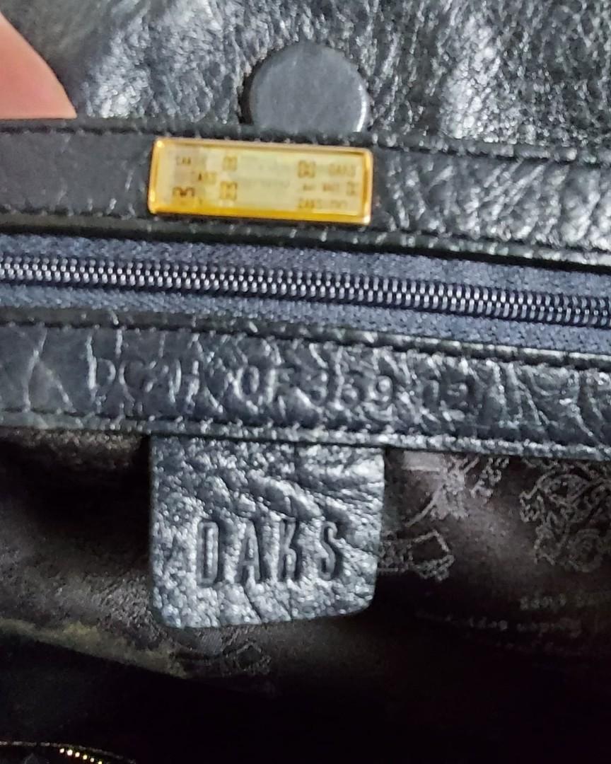 Original DAKS London Tote Bag ( midnight blue), Women's Fashion, Bags ...