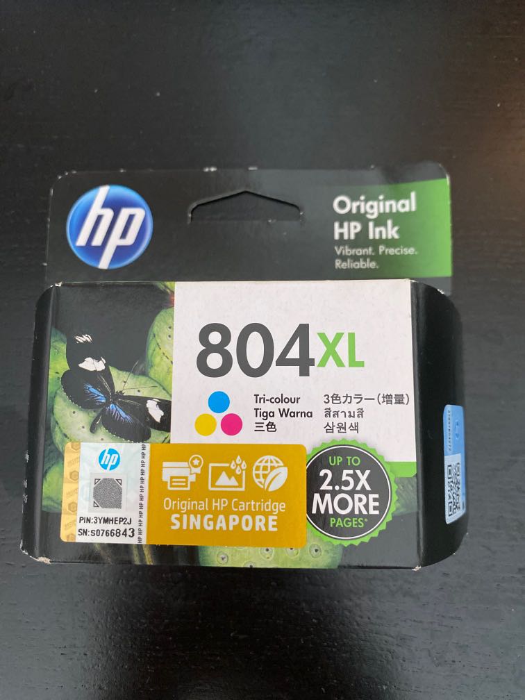 Original HP ink cartridge 804 XL tricolor, Computers & Tech, Printers, Scanners & Copiers on ...