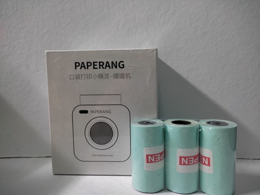 Paperang Camera with Free Film Paper, Photography, Cameras on Carousell