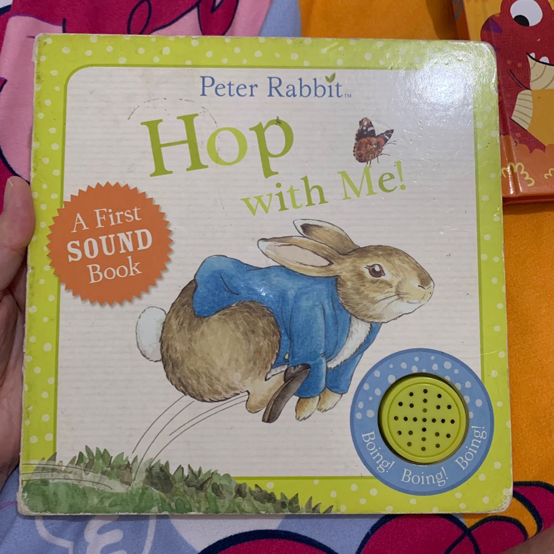 Peter Rabbit Hop with me, Hobbies & Toys, Books & Magazines, Children's ...