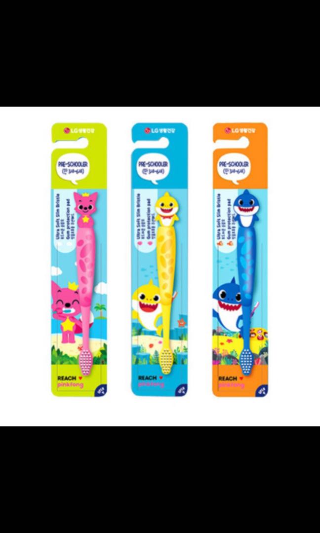 Pinkfong, Baby Shark, Daddy Shark kids toothbrush, Babies & Kids ...