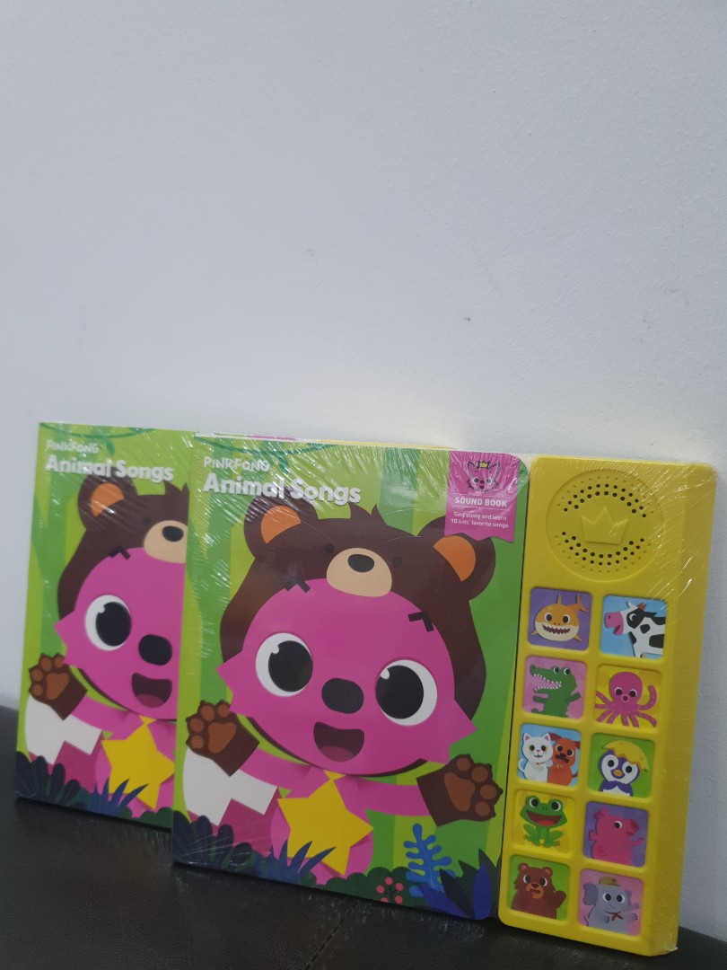 Pinkfong Sound Book, Hobbies & Toys, Toys & Games on Carousell