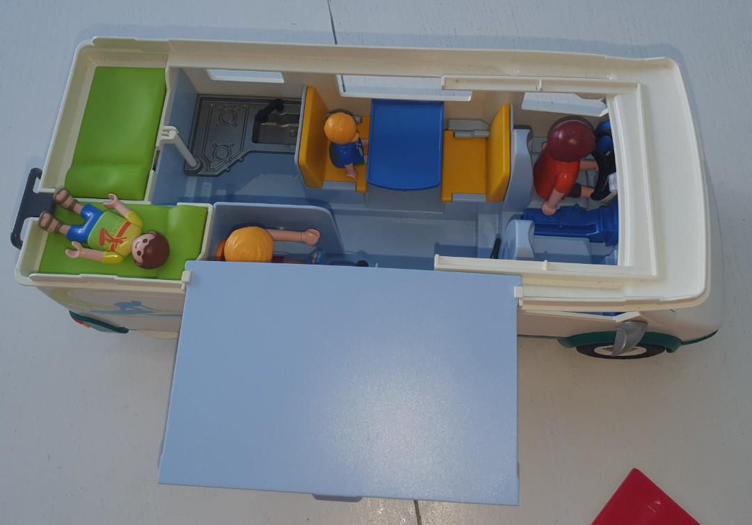 Playmobil camper van, Hobbies & Toys, Toys & Games on Carousell