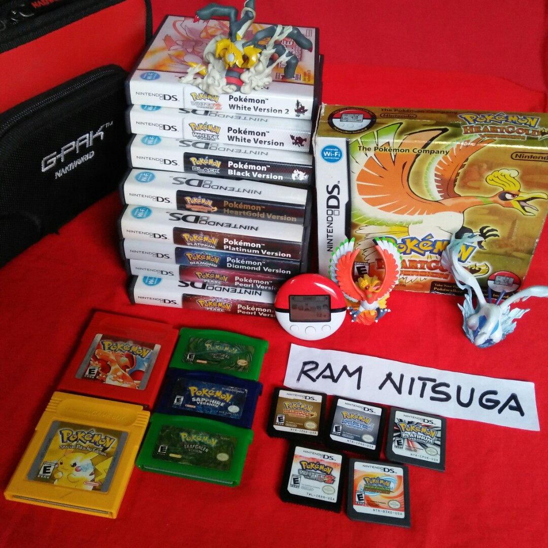Pokemon DS GBA and Gameboy Series Authentic, Video Gaming, Video Games ...