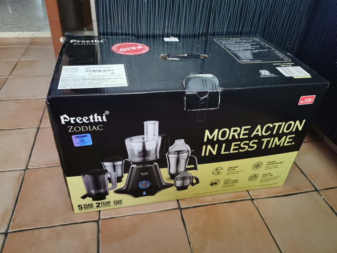 Preethi latest model mixie, TV & Home Appliances, Kitchen Appliances ...