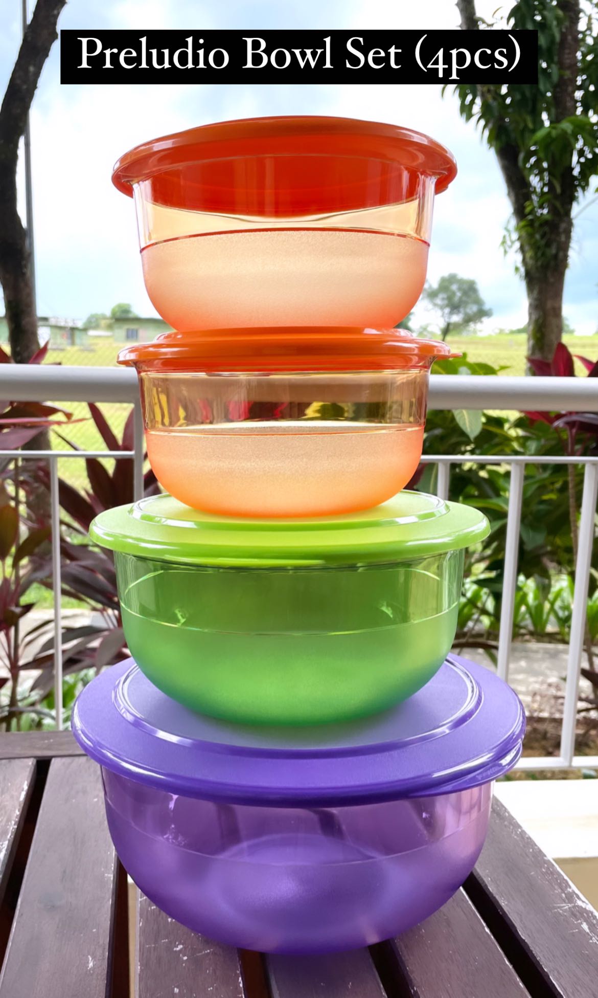 Tupperware Preludio Bowl Set, Furniture & Home Living, Kitchenware ...